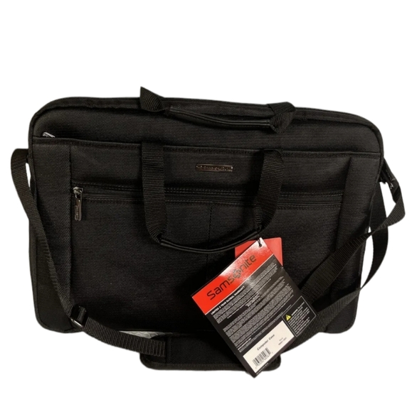 Samsonite | Bags | Nwt Samsonite Black Polyester Computer Case | Poshmark